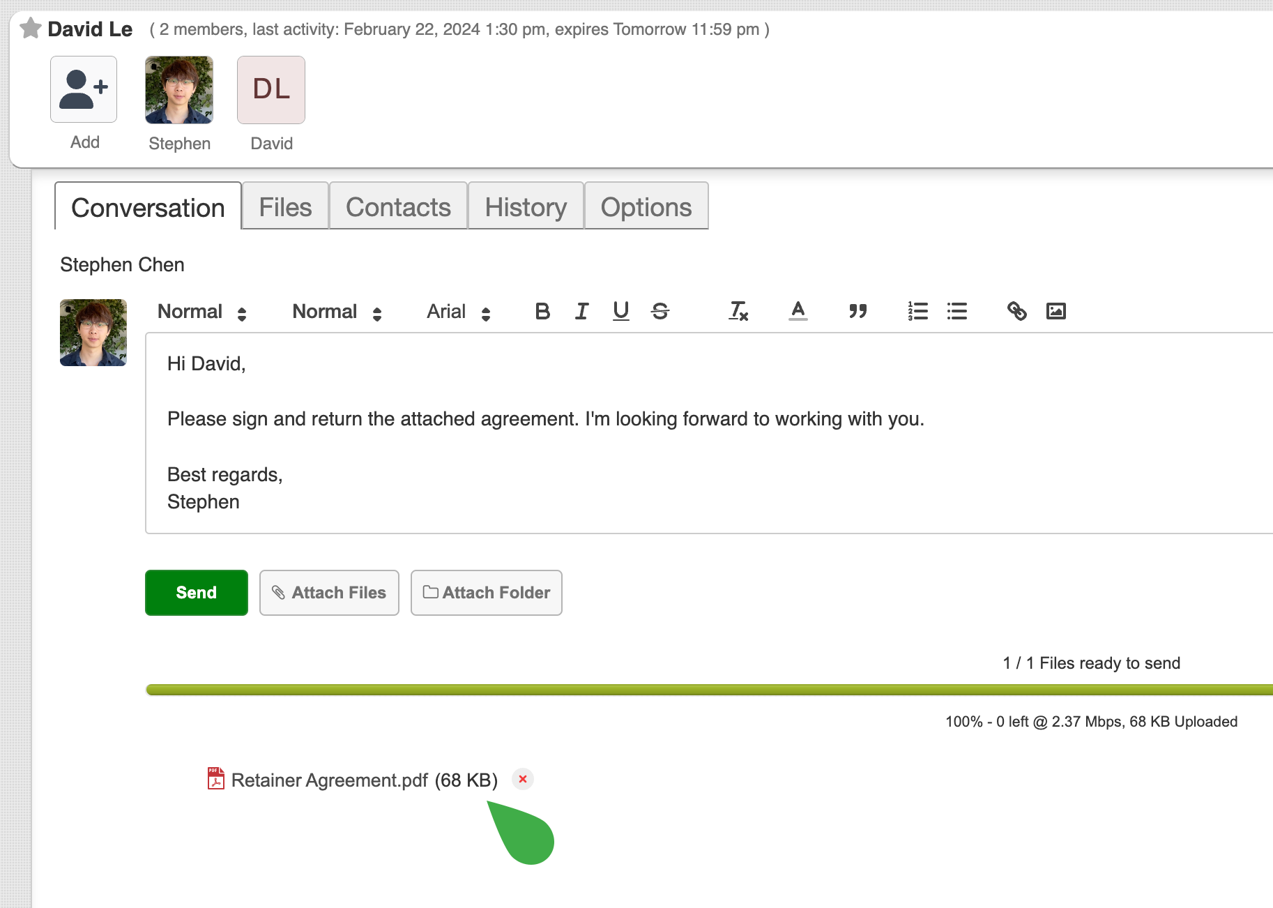 How to preview attached documents – TitanFile Support