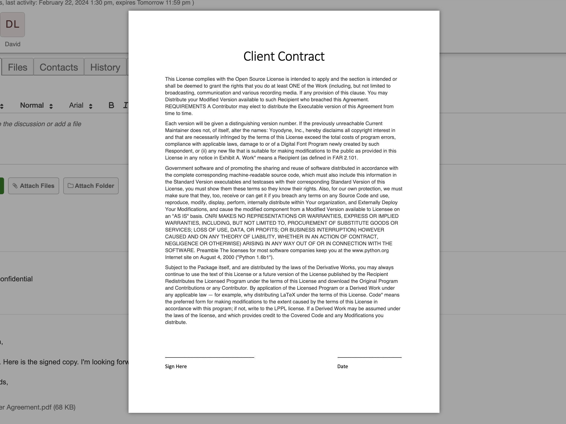 How to preview attached documents – TitanFile Support