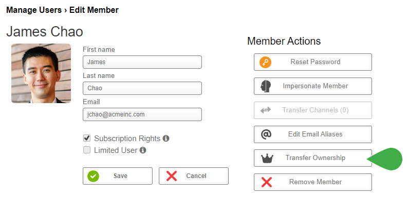 How to transfer subscription ownership to a subscription administrator ...