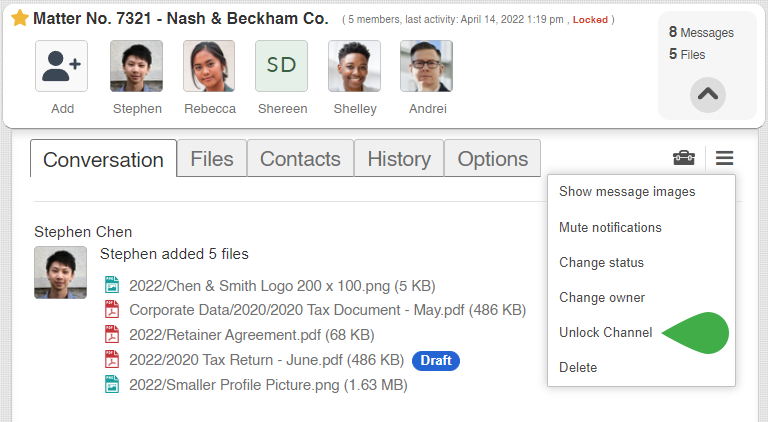 How to Lock TitanFile Channels – TitanFile Support