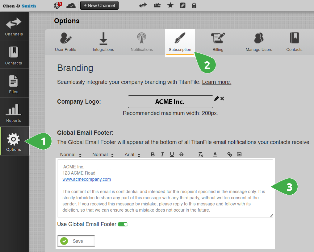 How to add a custom footer to TitanFile email notifications – TitanFile ...