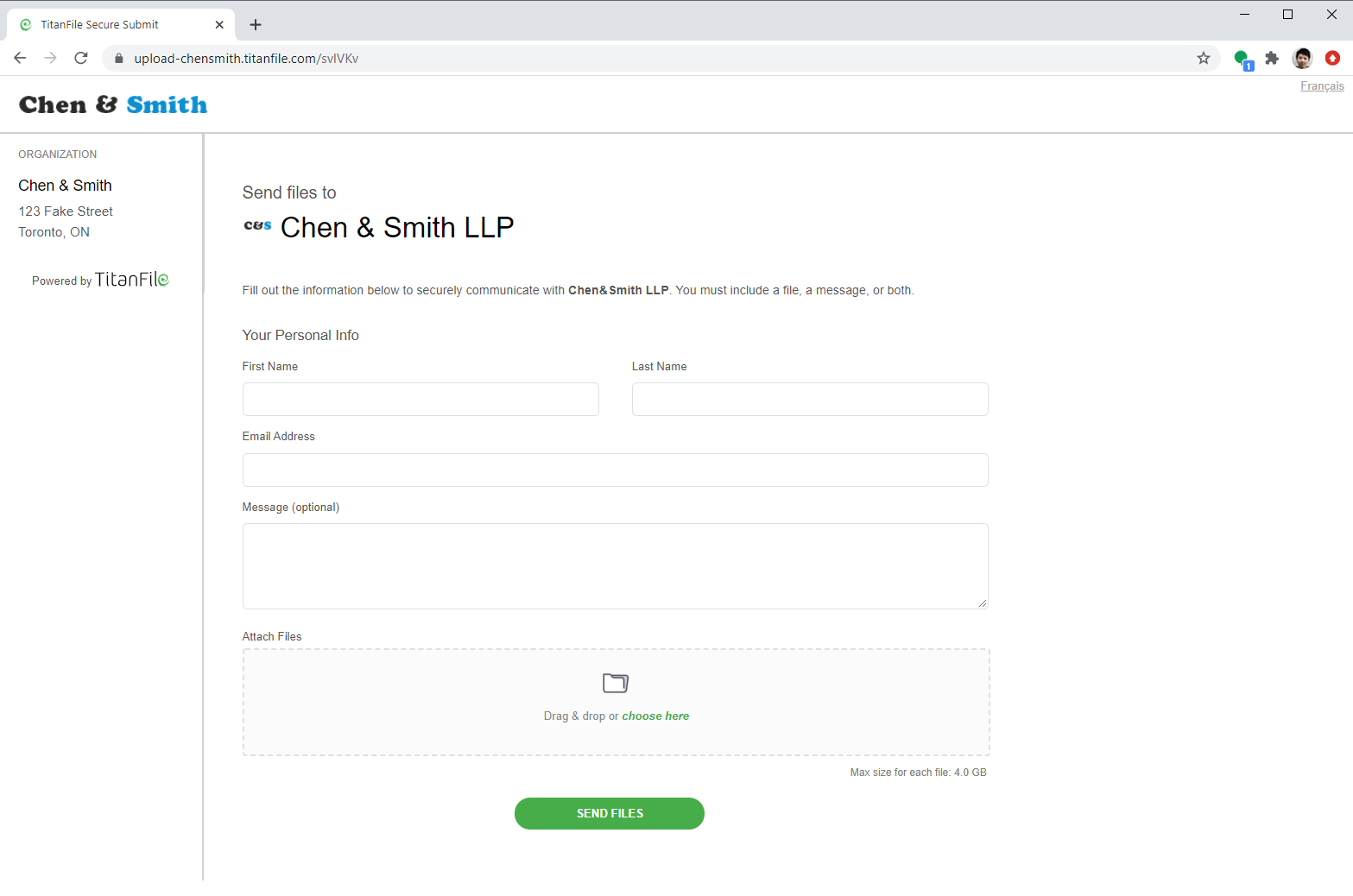 How to use Secure Submit to receive files securely – TitanFile Support