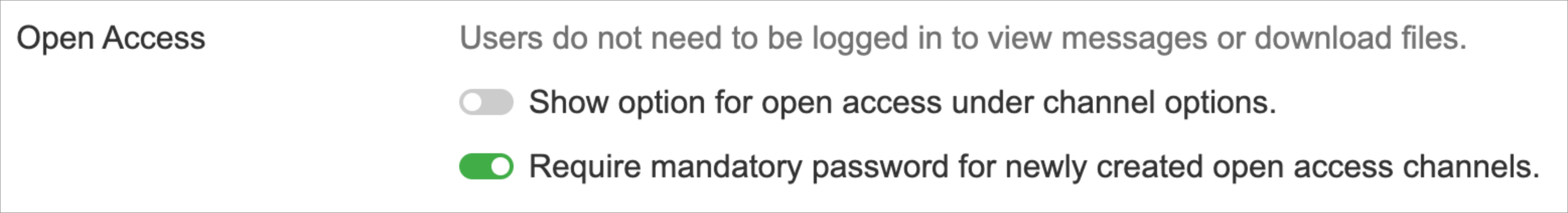 Using the Open Access option – TitanFile Support
