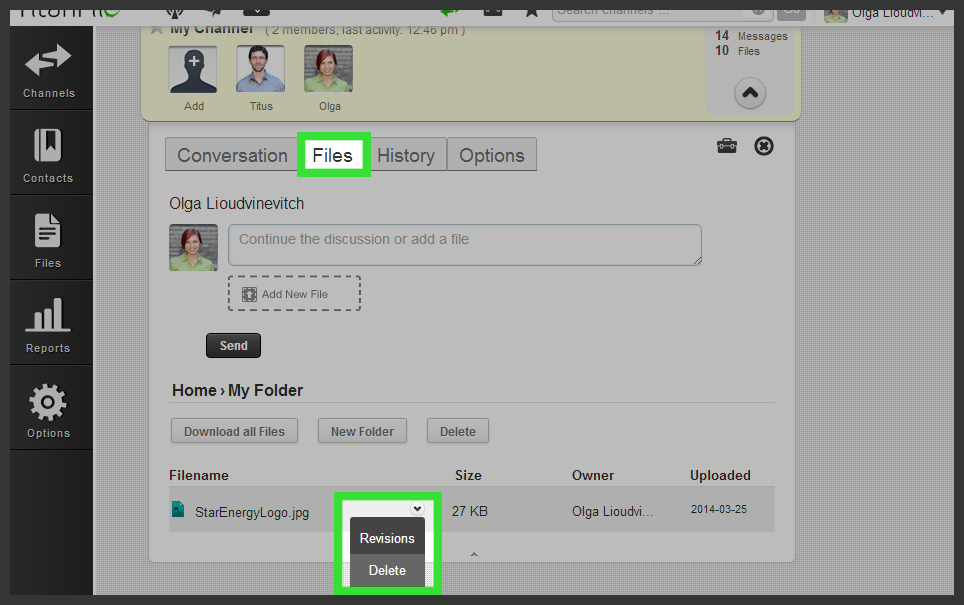 How to remove a file from a Channel – TitanFile Support