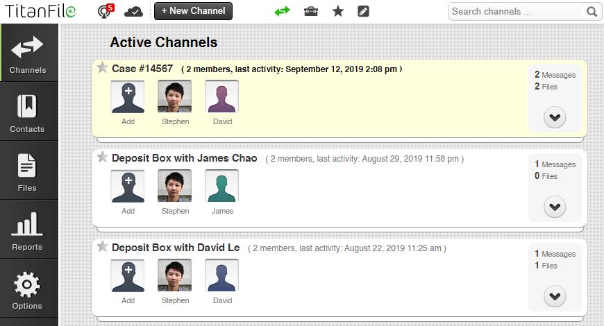 How can I tell the difference between read and unread channels? – TitanFile Support