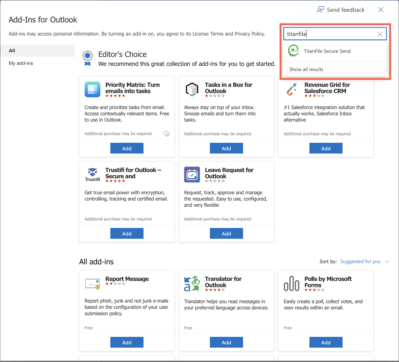 The Ultimate Guide for Secure Send for Outlook – TitanFile Support